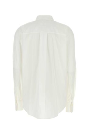 Brunello Cucinelli White (t0091) Co Pa Ea Camicie Shirt