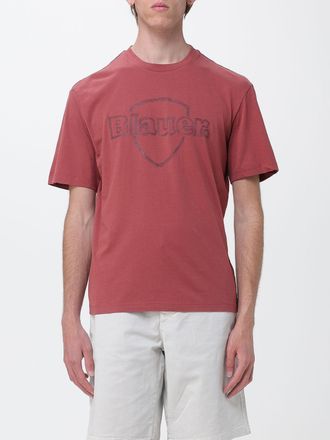 Blauer T-Shirt Homme couleur Rouge Brique