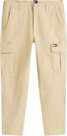 Tommy Jeans Homme, Pantalons, Beige, Taille: W32 L32 Sonny Pantalon Cargo Fusel&eacute; en Toile