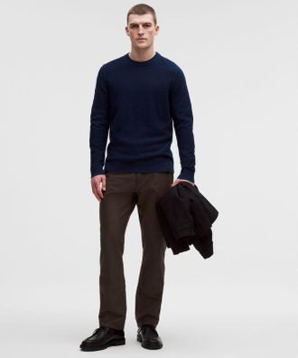 lululemon EasyFive Hose im Classic Fit mit geradem Bein f&uuml;r M&auml;nner - 81 cm - Gr&ouml;&szlig;e 28 in Walnut Crunch