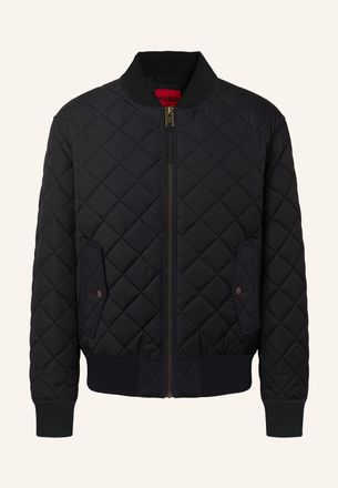 HUGO BOSS Hugo Casual Jacke bicol2541 Regular Fit schwarz