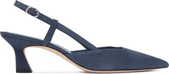 Stuart Weitzman Pumps Stuart Weitzman Vinnie 50 Slingback SJ433 Dunkelblau