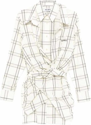 The Attico Robe Courte - Blanc