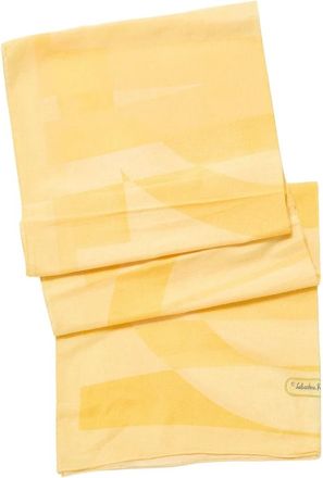 Ferragamo Femme, Accessoires, Jaune, Taille: ONE Size Sciarpa
