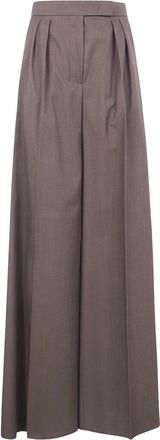 Max Mara Femme, Pantalons, Brun, Taille: 40 FR Quorum Iconic Classic Pantalons