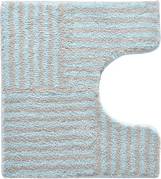 Kleine Wolke WC-Vorleger Chelsea in Opal mit 55x50 cm