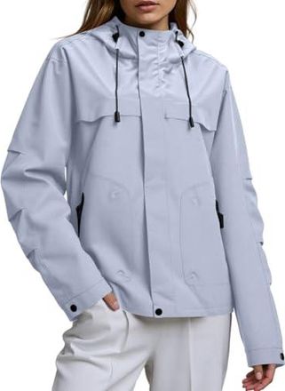 Generic Vestes unisexes l&eacute;g&egrave;res et respirantes pour femmes, parfaites pour le printemps et lautomne, bleu, 3XL