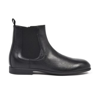 Baldinini Tumbled Leather Ankle Boot - - Shoes - Herren - Schwarzk - 41 EU