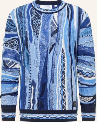 Carlo Colucci Carlo Colucci Strickpullover Feudo blau