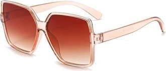 Generic Lunettes De Soleil Carr&eacute;es &Agrave; Grande Monture For Hommes, For Le Sport, Les Vacances En Plein Air(Orange)