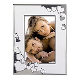Hama Cadre photo pour portrait Cape Coral (taille de cadre 13x18 cm, taille de photos 13x18 cm, photos format horizontal ou vertical, en m&eacute;tal, 1 photo par