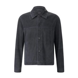 Arma Homme, Vestes, Noir, Taille: L Veste en su&egrave;de velours