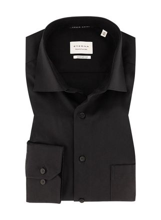 Eterna Herren Hemden schwarz Comfort Fit
