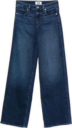 Paige Straight Leg Jeans - Blau