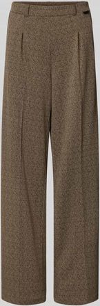 Smith & Soul Hose im Allover-Look mit Bundfalten