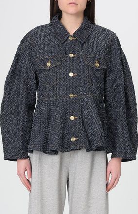 Ganni Jacke GANNI Damen Farbe Blau