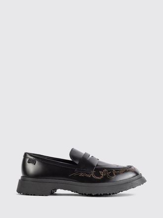 Camper Mocassins penny Walden en cuir lisse avec bout rond et semelle en caoutchouc