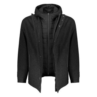 Herno Minimalistische Jacke aus Schurwolle - - Jackets - Herren - Schwarzk - L