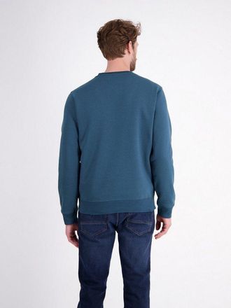 Lerros Sweatshirt Legeres Sweatshirt mit Rundkragen aus weichem Baumwollmix