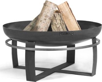 Cook King Cookking - Stahl Feuerschale Viking &oslash; 60 Schwarz &oslash; 60x36 cm