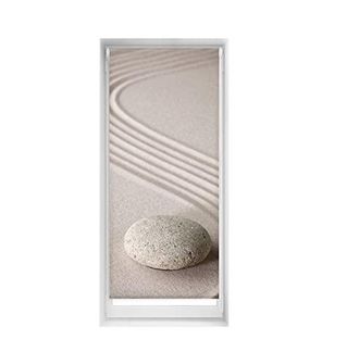 Blindecor Easy Jalousie ohne Bohren, Bedruckt, lichtdurchlässig, Digitaldruck, 65 x 150 cm (Breite x Höhe), Stoffgröße 62 x 145 cm