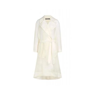 Karl Lagerfeld G&uuml;rtelmantel - - Coats - Damen - Beige - S