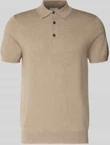 Profuomo Slim Fit Poloshirt aus Lyocell-Mix mit Seiden-Anteil
