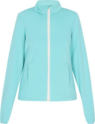 Mymo Jacke Damen T&uuml;rkis Wollweiss