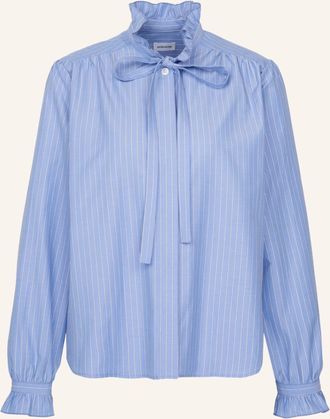 Seidensticker Seidensticker Ausgestellte Bluse blau