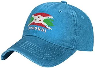 Generic Casquettes De Golf Drapeau du Burundi Casual Casquette De Baseball L&eacute;ger Chapeau pour Festivals Soir&eacute;es Les Saisons