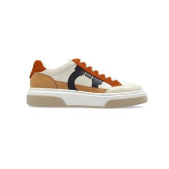 Ferragamo Homme, Chaussures, Multicolore, Taille: 43 EU Cassina Gancio Low-Top Baskets