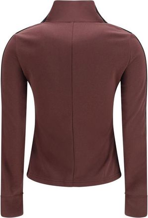 Courr&egrave;ges Womens Bordeaux Polyester Sweatshirt Clothing