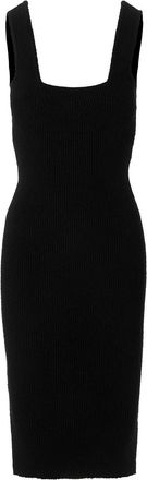 Wardrobe.NYC Wardrobe. NYC Knielanges Kleid - Schwarz