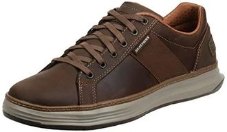 Skechers Mens MORENO- WINSOR Sneakers, Brown (Dark Brown CDB), 8.5 UK 42.5 EU
