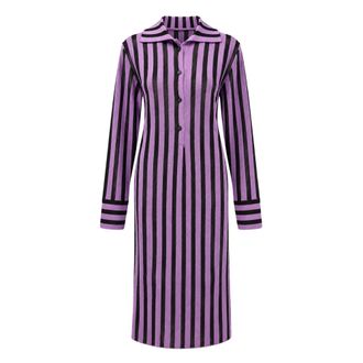 Akep Kurzes Strickkleid - - Dresses - Damen - Lila - S