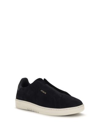 Axel Arigato Mens Sneakers Dice Laceless Dark Blue-Off White Trainers Blue/off