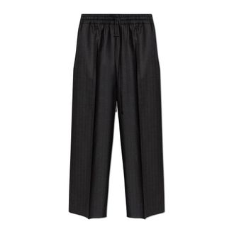 Fear of God Weite Hose mit Kordelzug - - Trousers - Herren - Grau - XS
