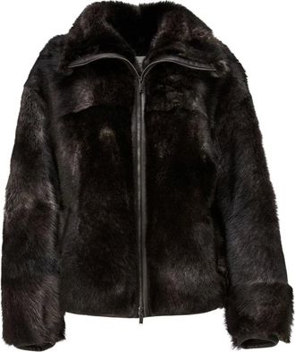 VSP Vsp, Femme, Vestes, Brun, Taille: 38 FR Bea Shearling Jacket