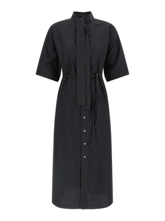 Christophe Lemaire Robe Au Genou - Noir