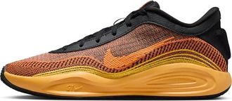 Nike Nike Homme G.t. Hustle Academy Basketballschuh Chaussure de Basketball, Black Total Orange Laser Orange, 45 EU