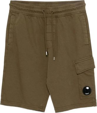 C.P. Company C.p. Company, Homme, Shorts, Vert, Taille: M Cargo Lens Sweatshorts