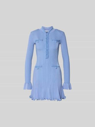 Self Portrait Minikleid aus Viskose-Mix