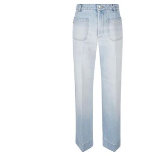 Victoria Beckham Damen, Jeans, Blau, W28Gr&ouml;&szlig;e