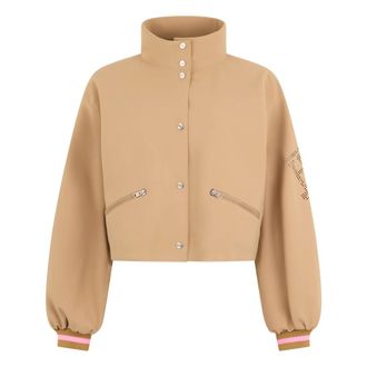 Herno Bomberjacke mit hohem Kragen - - Jackets - Damen - Beige - M