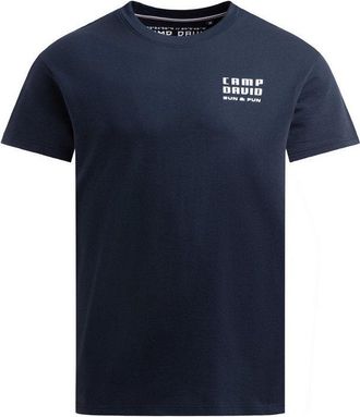 Camp David Rundhalsshirt aus Baumwolle