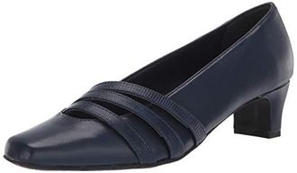 Easy Street Womens Entice Pump, Navy, 9 Wide