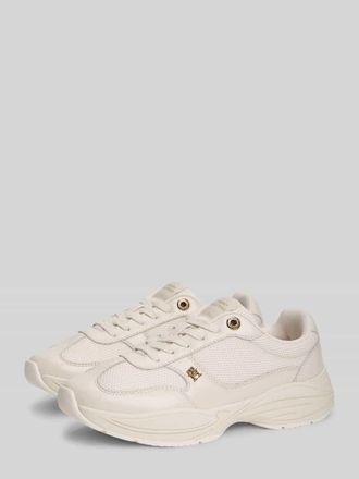 Tommy Hilfiger Sneaker aus echtem Leder mit Logo-Details