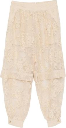 Zimmermann Femme, Pantalons, Beige, Taille: 38 FR Wide Pantalons