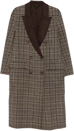 Rag & Bone Manteau Au Genou - Marron