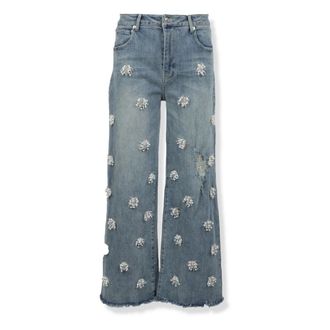 SIMKHAI Damen, Jeans, Blau, W28Gr&ouml;&szlig;e